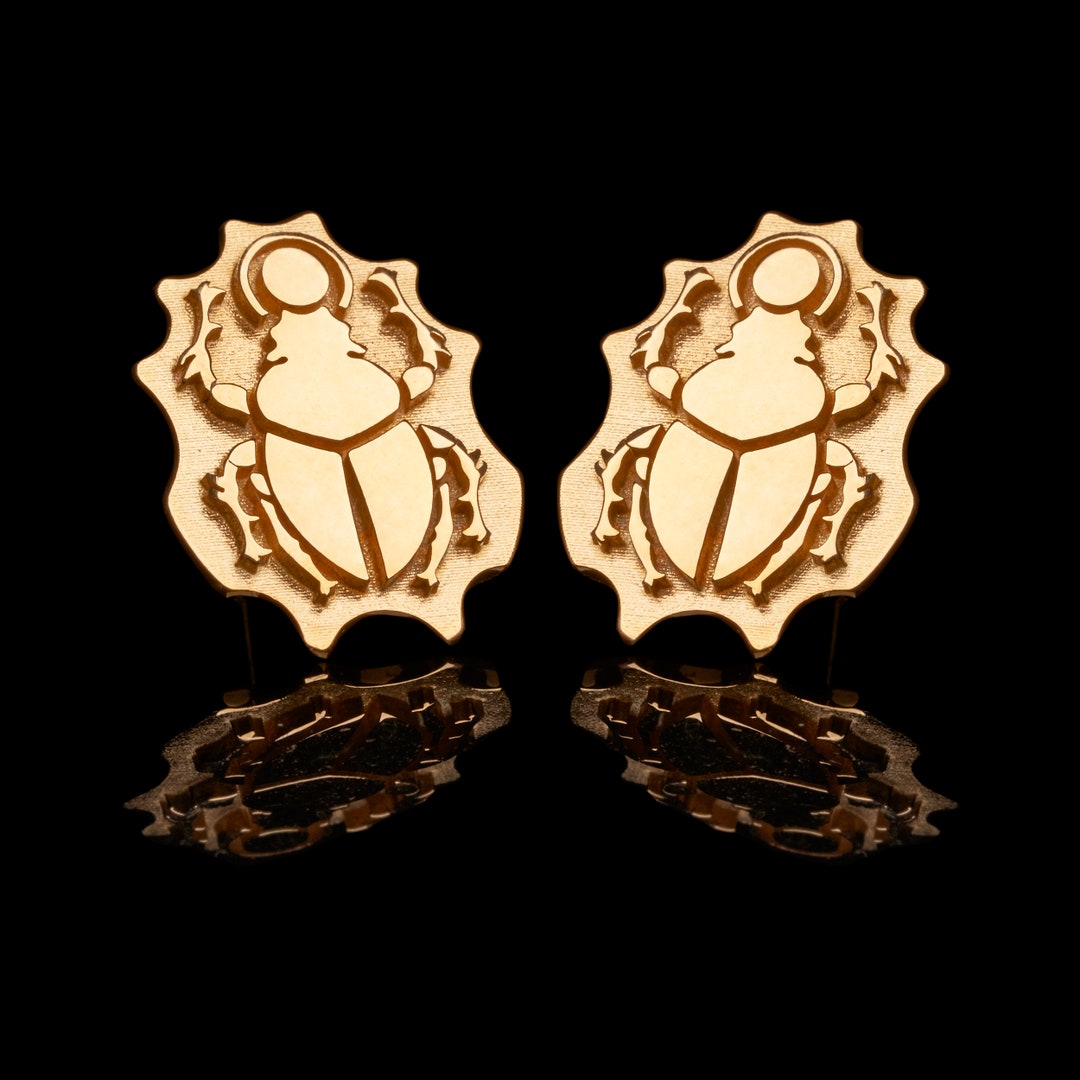 SCARAB Earrings, Scarab Earrings, Immortality - Etsy