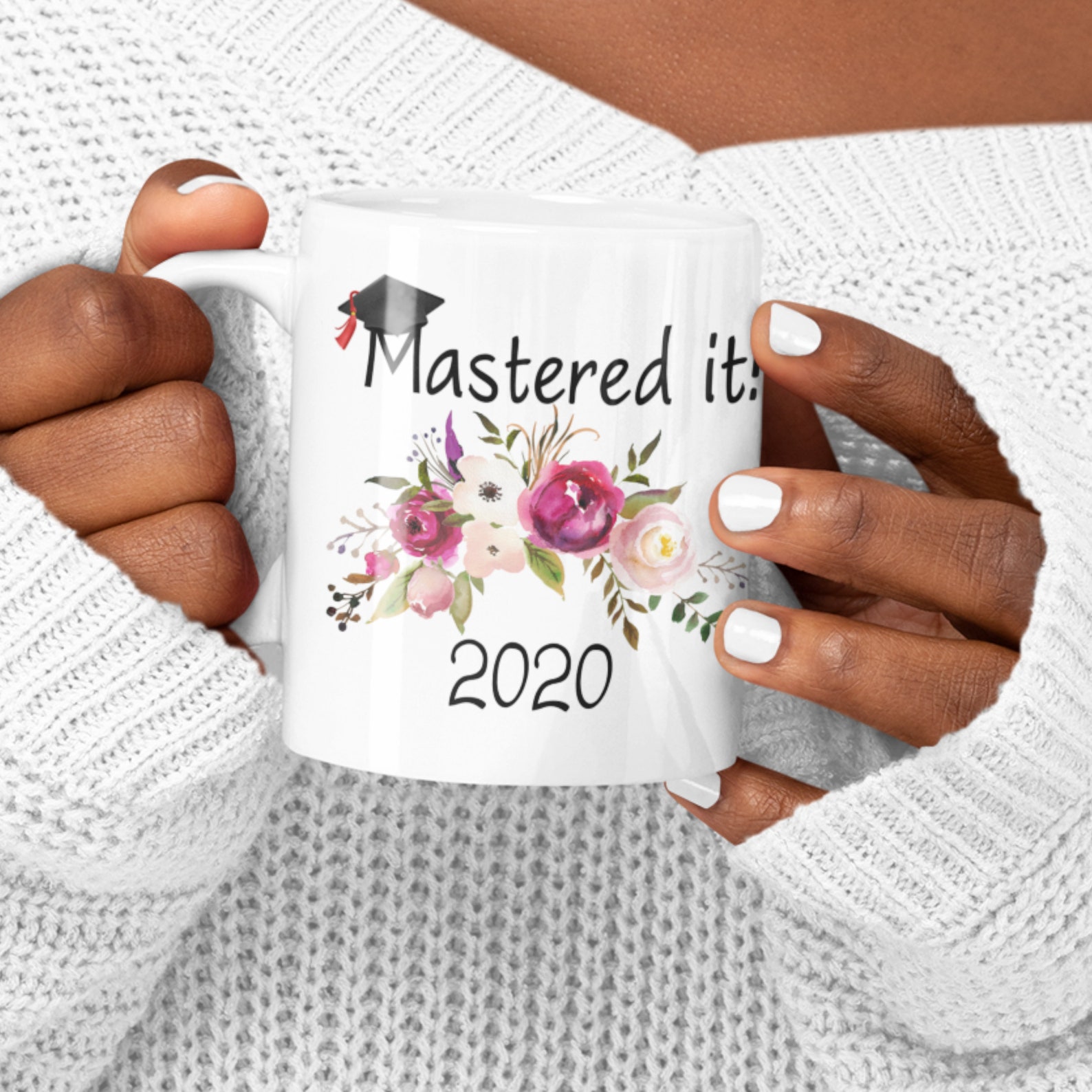 Masters Degree Gift for Graduate, Graduate Student Custom Coffee Mug ...
