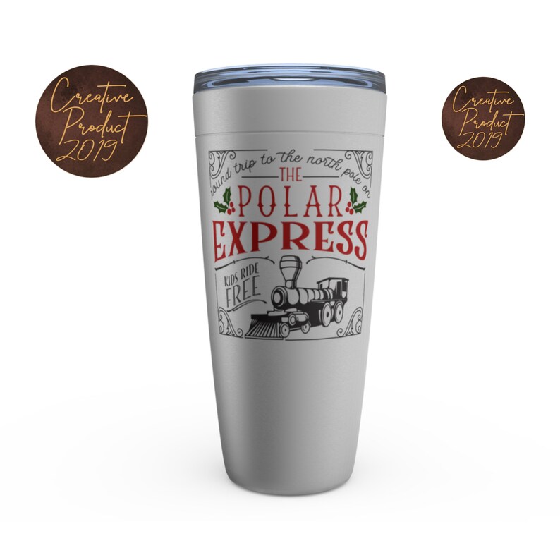 The Polar Express Hot Chocolate Cups, Merry Christmas Custom Travel Mug ...