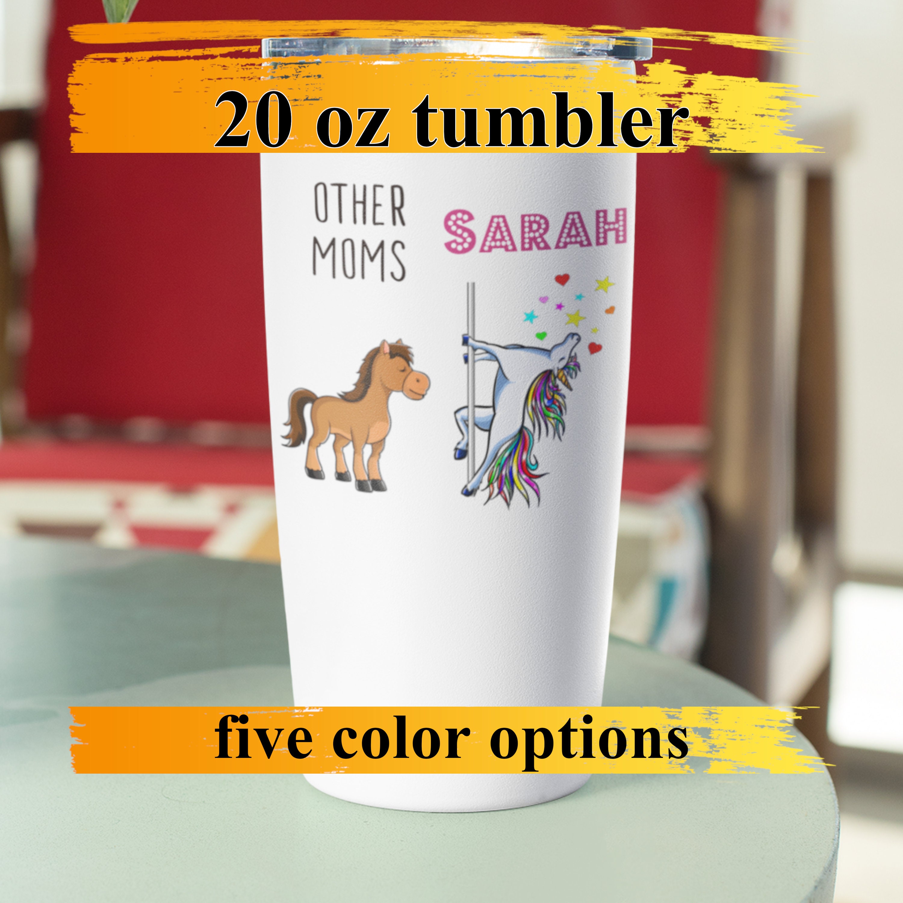 Dancing Unicorn Mom Tumblers Mothers Day Gifts Travel Mug | Etsy