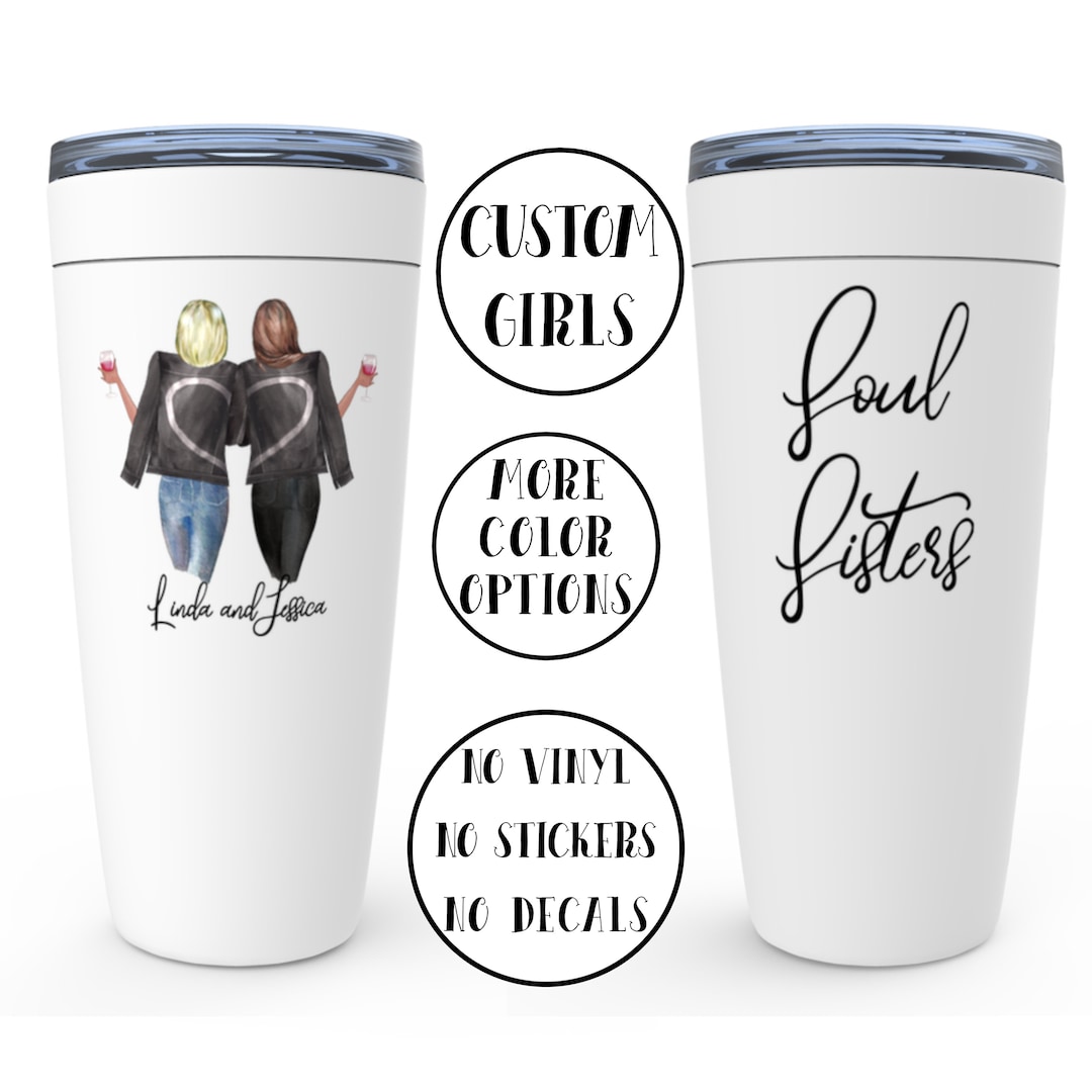 Soul Sister Mug Best Friends Cup, Bff Gifts Tumbler, Personalised ...