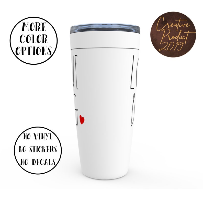 Rae Dunn Font Love Bug Valentines Gift Insulated Tumbler - Etsy
