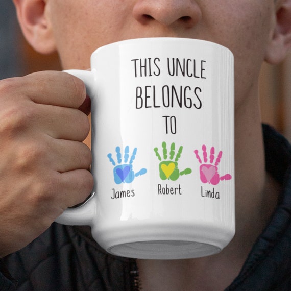 Drink & Barware Home & Living This uncle belongs to Personalized name ...