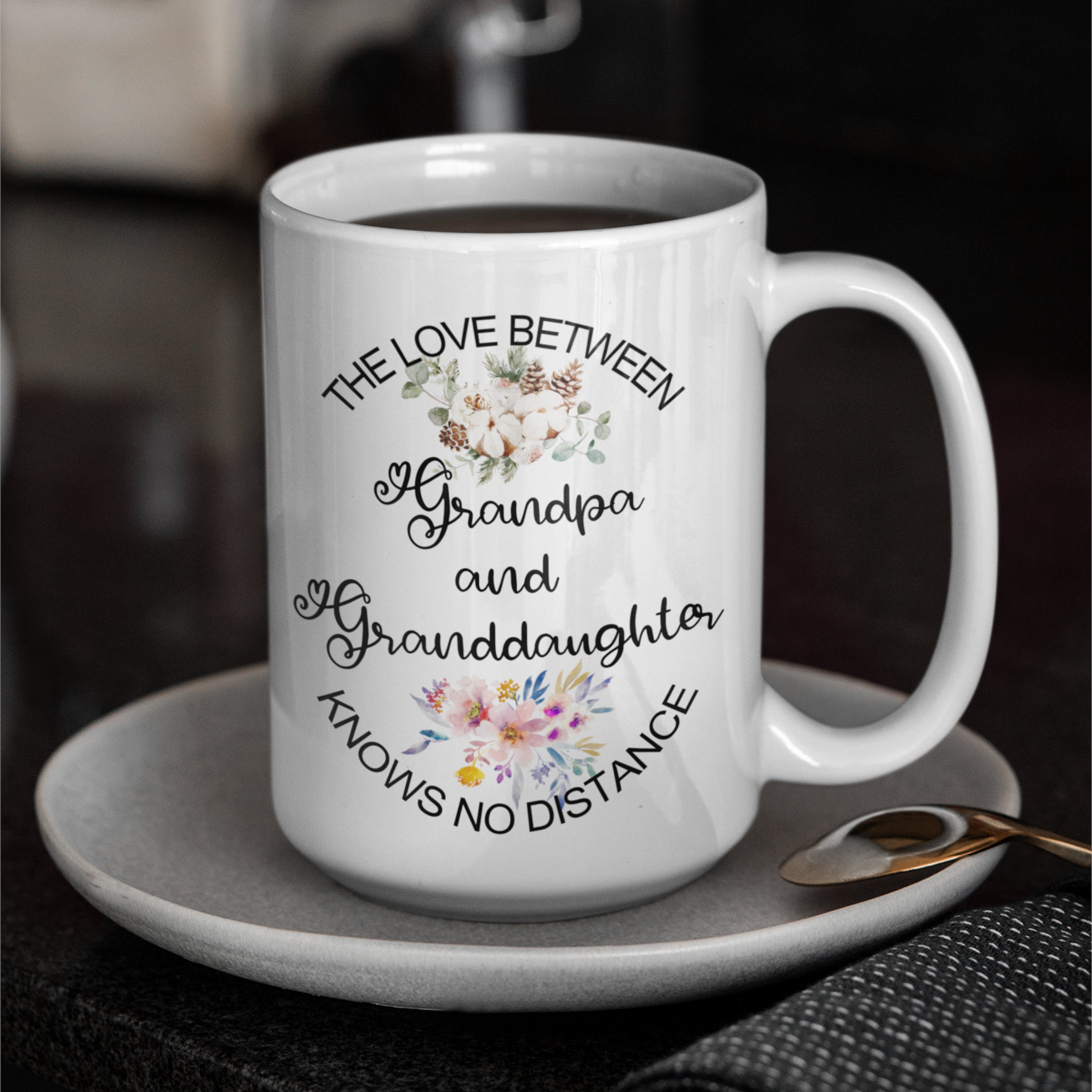 The love between grandpa and granddaughter knows no distance | Etsy