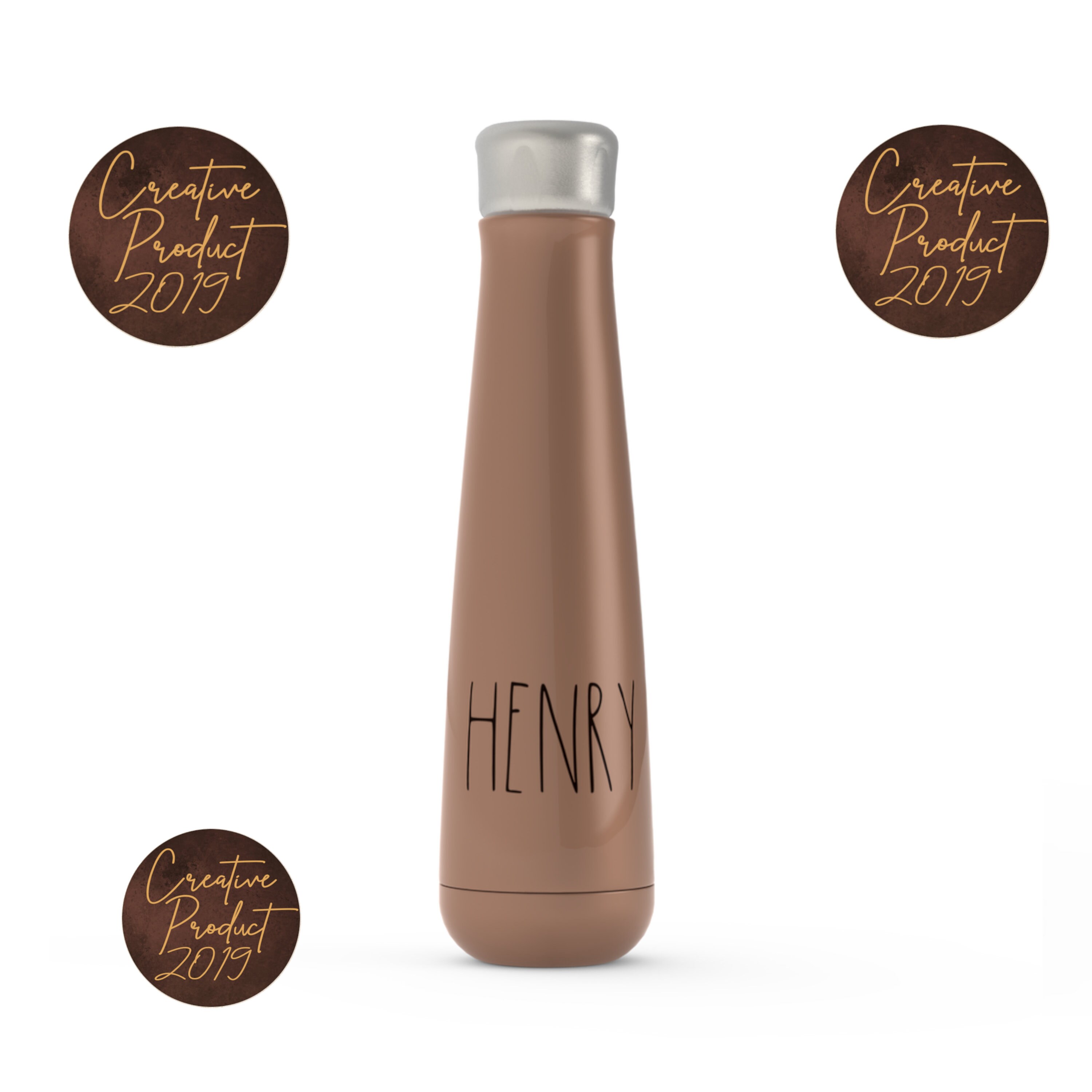 Rae Dunn Name Custom Water Bottle Your Name Flask Custom - Etsy