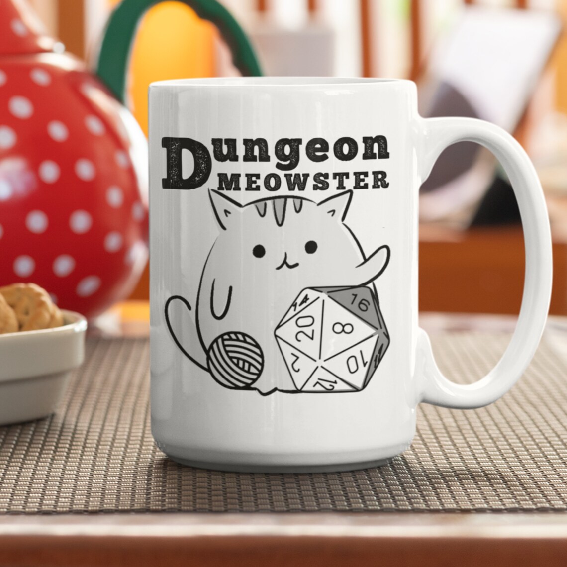 Dungeon Master Coffe Mug, D and D Coffee Cup, Dungeon and Dragons Tea ...
