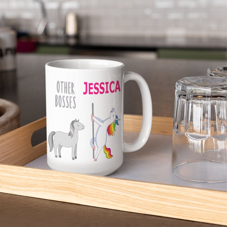 Boss Unicorn Coffee Cup Girl Boss Unicorn Mug Boss Lady - Etsy