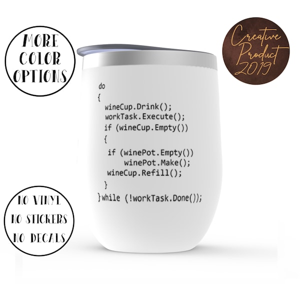 Computer Programmer Tumbler Etsy