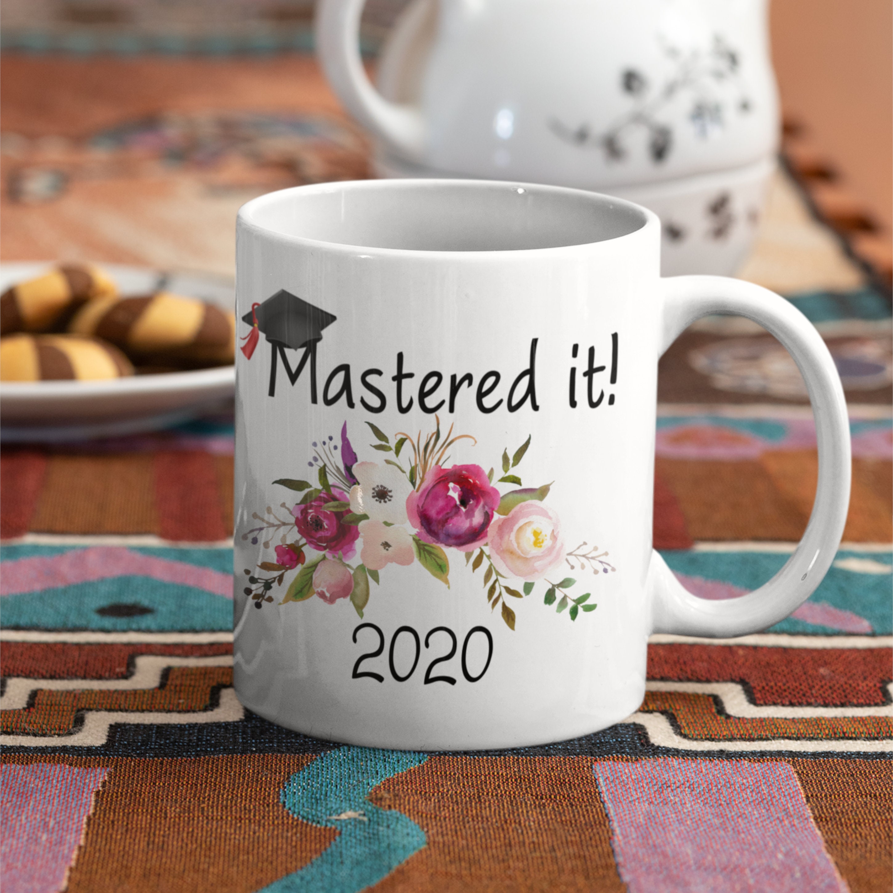 Masters Degree Gift for Graduate, Graduate Student Custom Coffee Mug ...