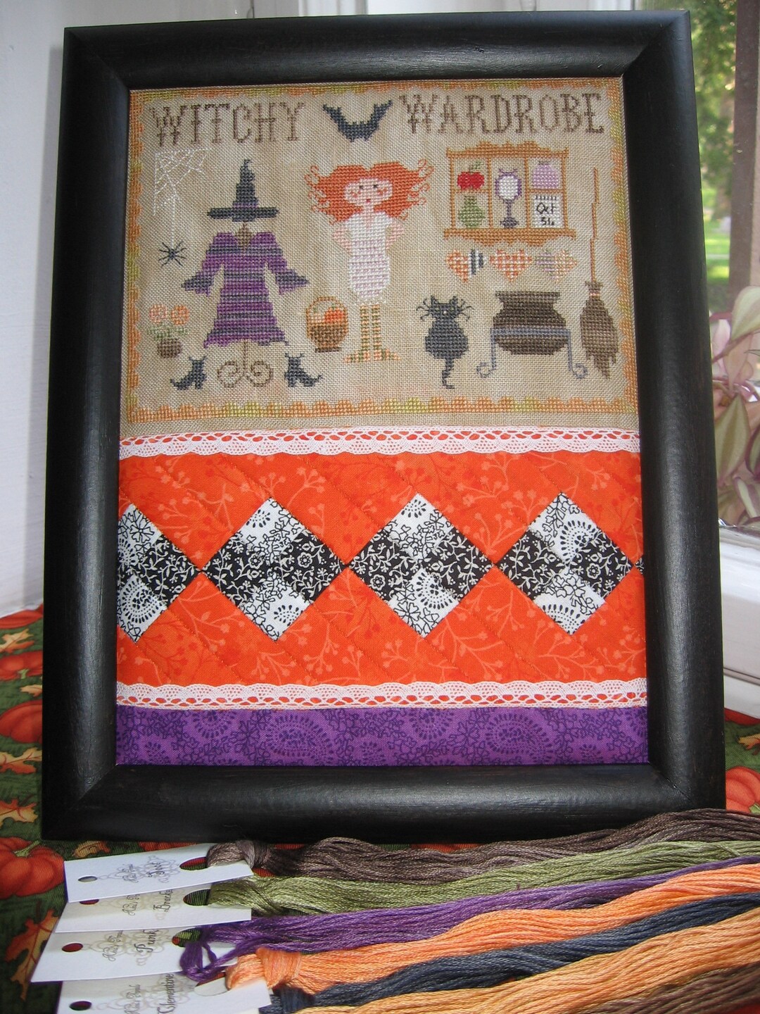 Witchy Wardrobe / Original Cross Stitch Design / PDF - Etsy
