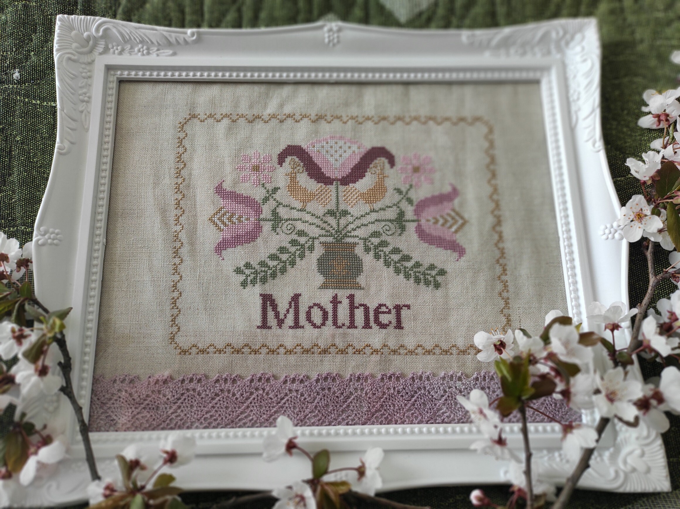 For My Mother / / Original Cross Stitch Design / PDF Pattern - Etsy