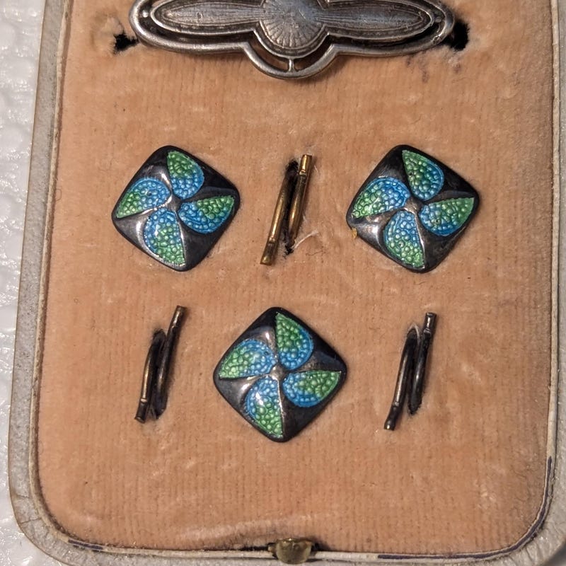 Antique Button Box - Etsy