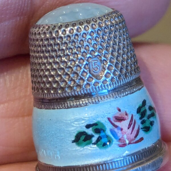 Silver Thimble Case - Etsy