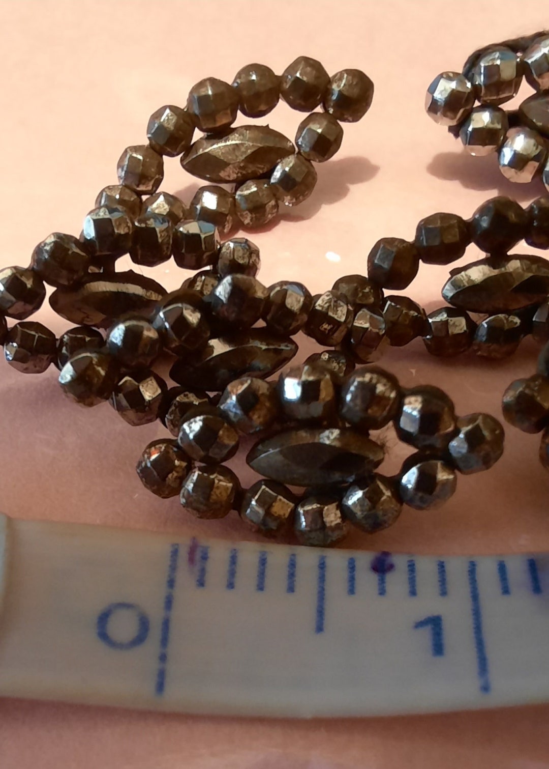 Georgian Cut Steel Buttons X 10. 1.5mm Long 6mm Wide. - Etsy UK