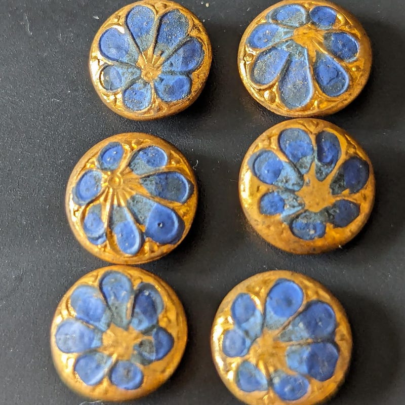 Tiny Antique Buttons - Etsy
