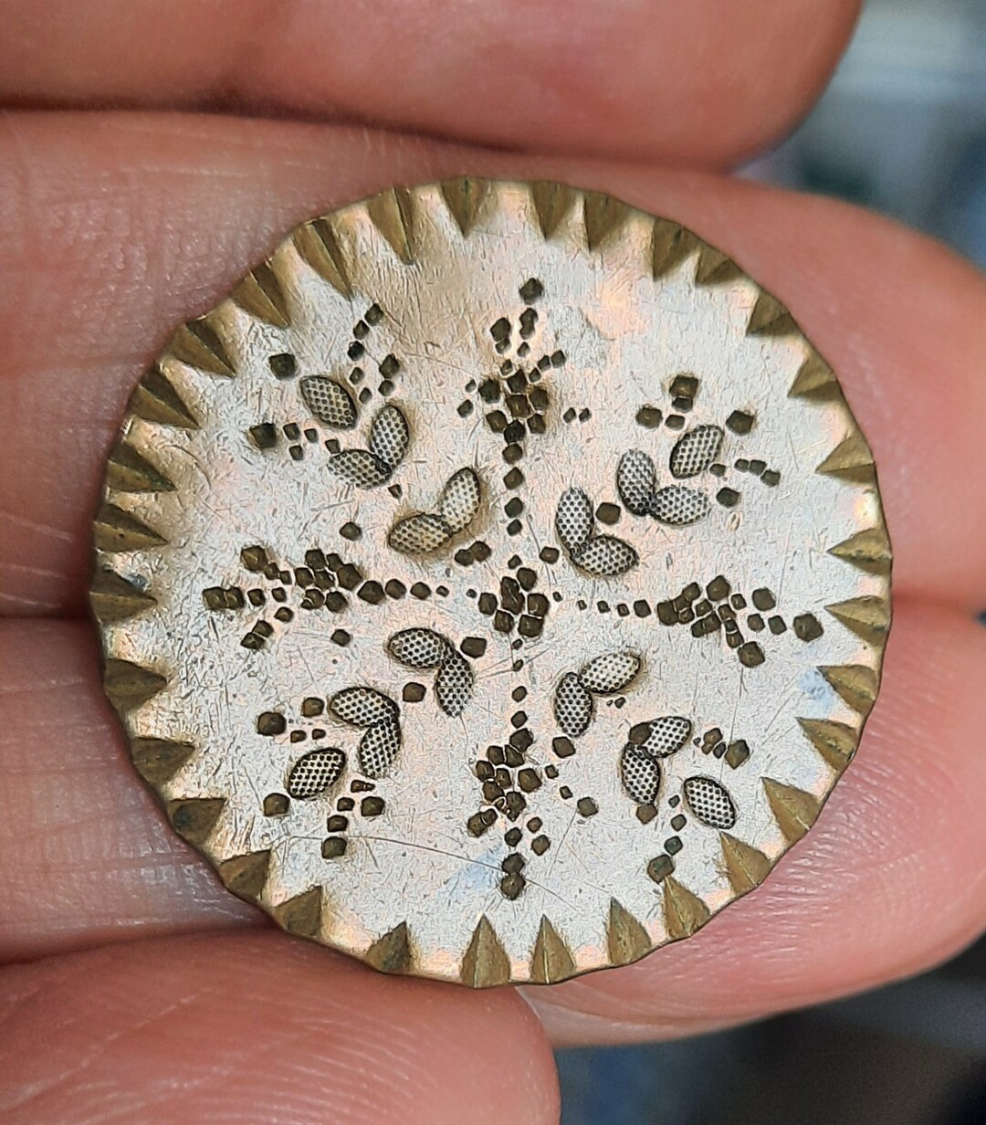 Button Golden Age C1810 to 1830. - Etsy