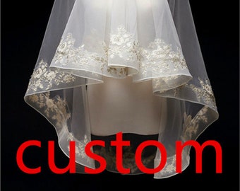 Custom Wedding Veil - Etsy
