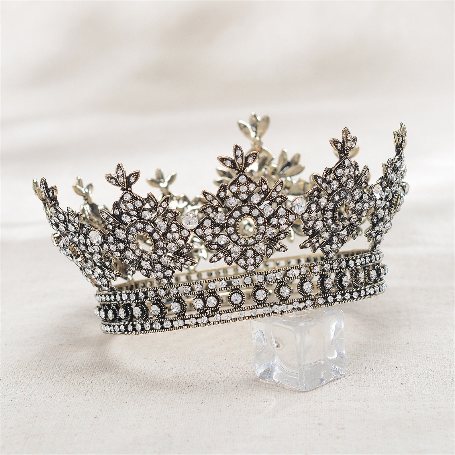 Blue Diamond Crown Queen's Crown Bridal Crown Party Crown - Etsy