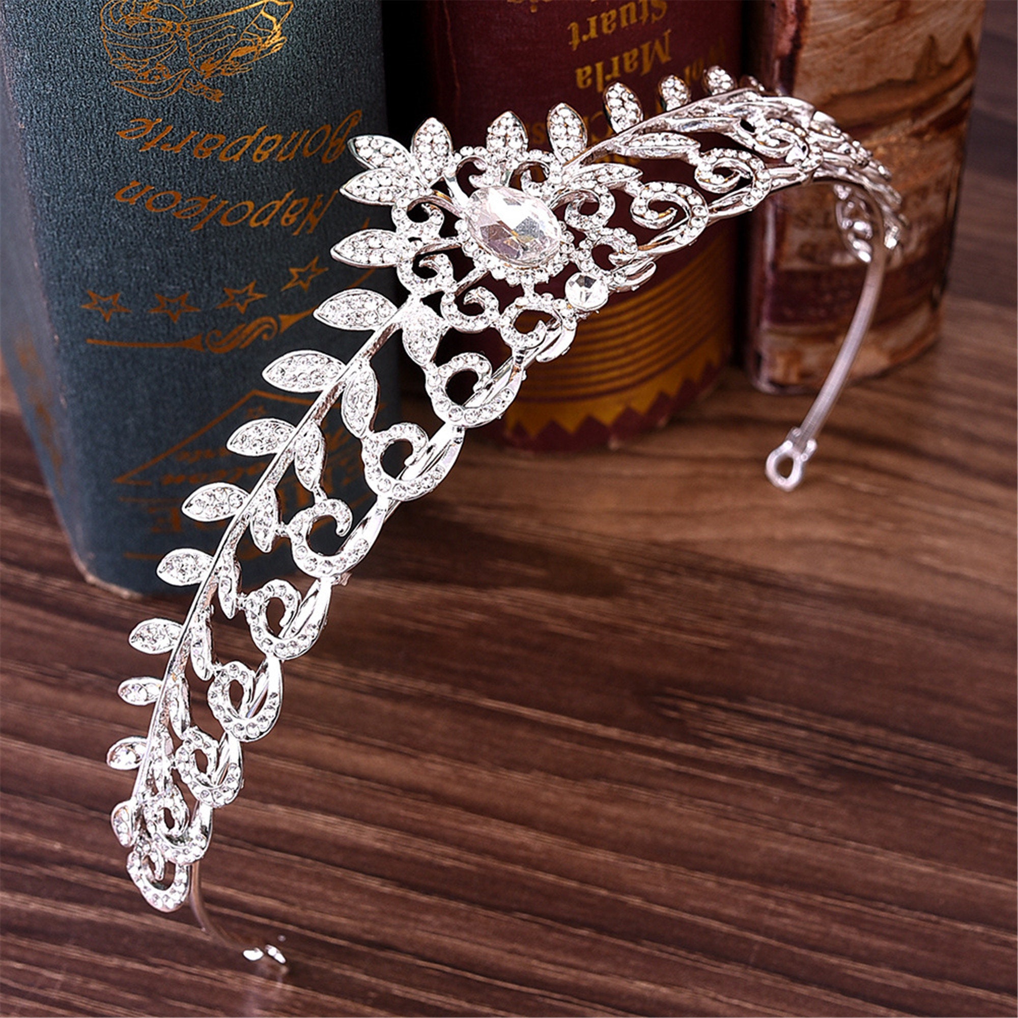 Gold Wedding Crown Stunning Bridal Crown Ruby Crystal Bridal - Etsy