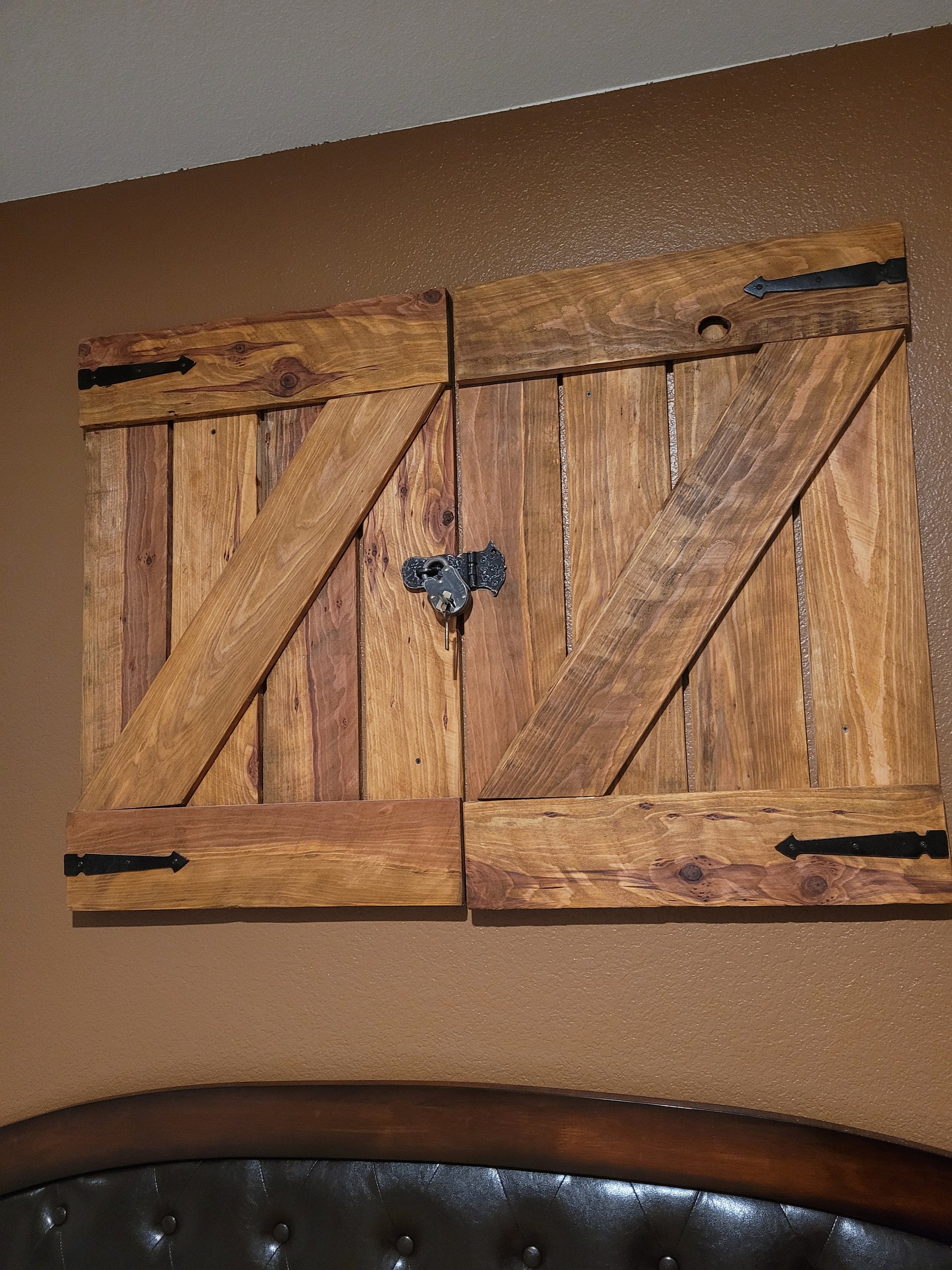 Faux Barn Loft Doors - Etsy