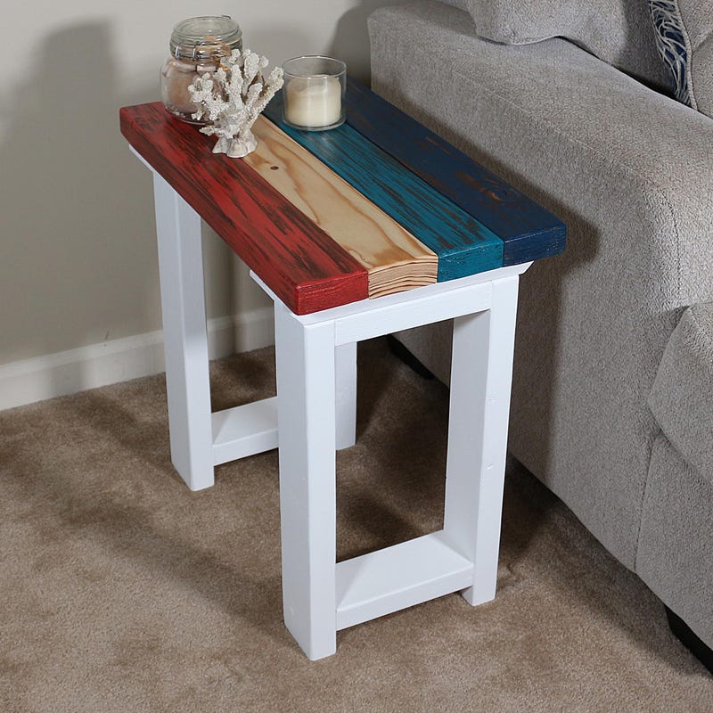 Narrow Side Table - Etsy