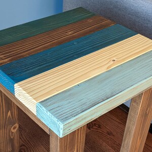 The Lake House Lodge Cabin End Table Night Stand - Etsy