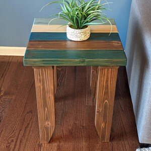 The Lake House Lodge Cabin End Table Night Stand - Etsy