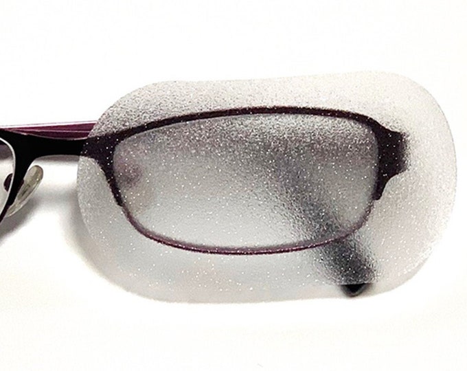 Translucent Eye Patch for Glasses - Occlusion Therapy - Etsy