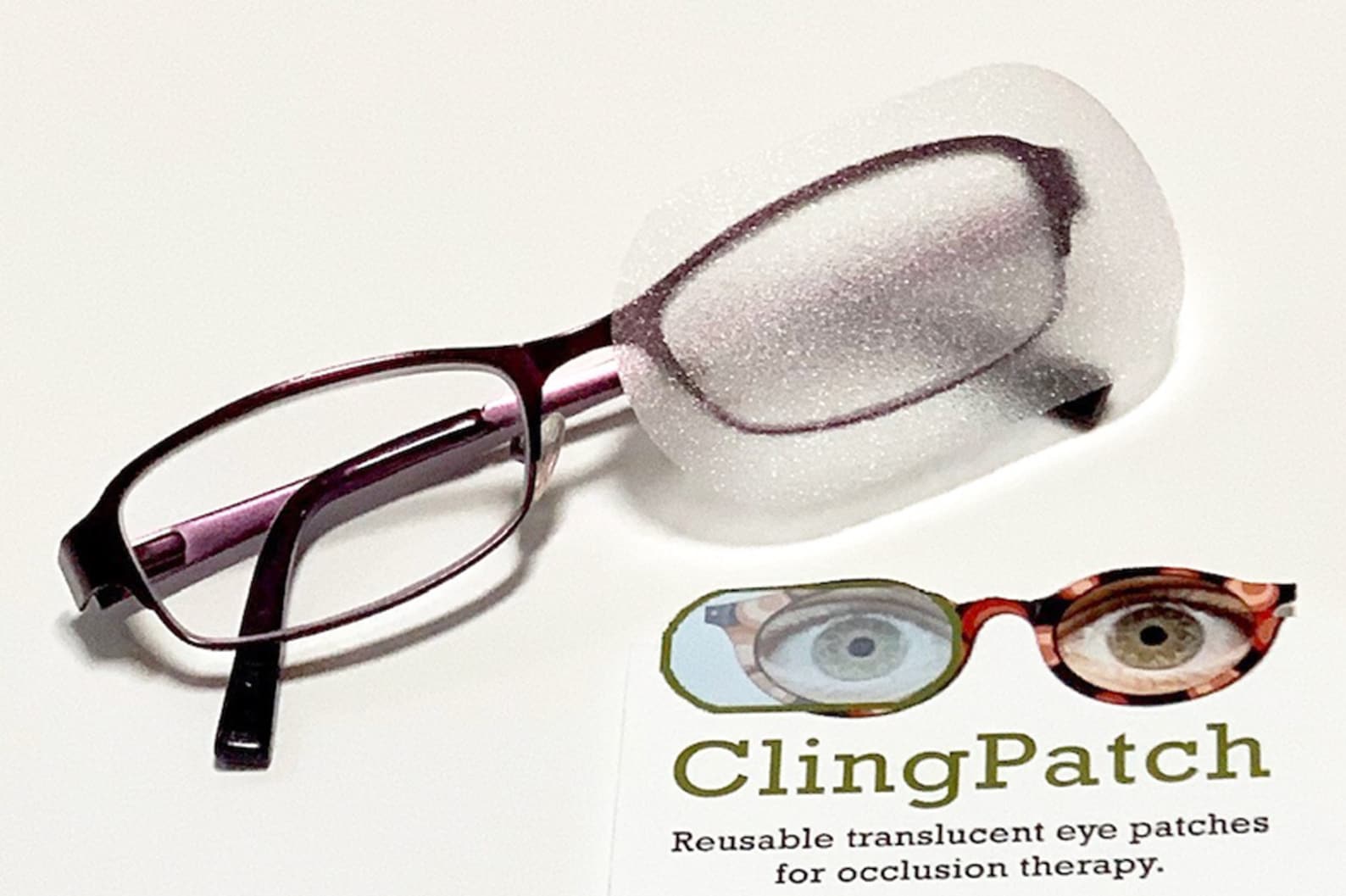 Translucent Eye Patch For Glasses Occlusion Therapy Etsy