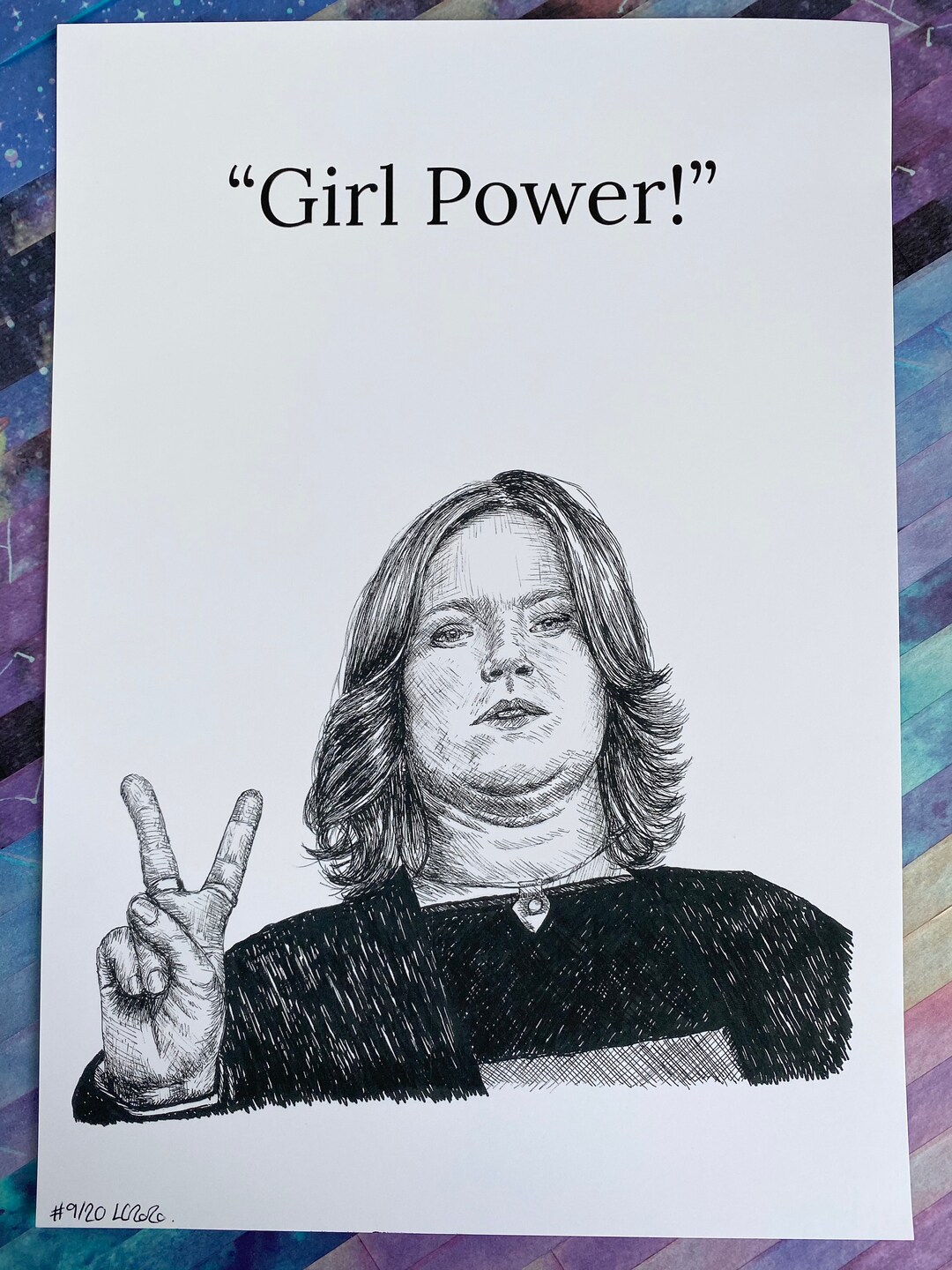 Daisy Spaced Limited Art Print. - Etsy