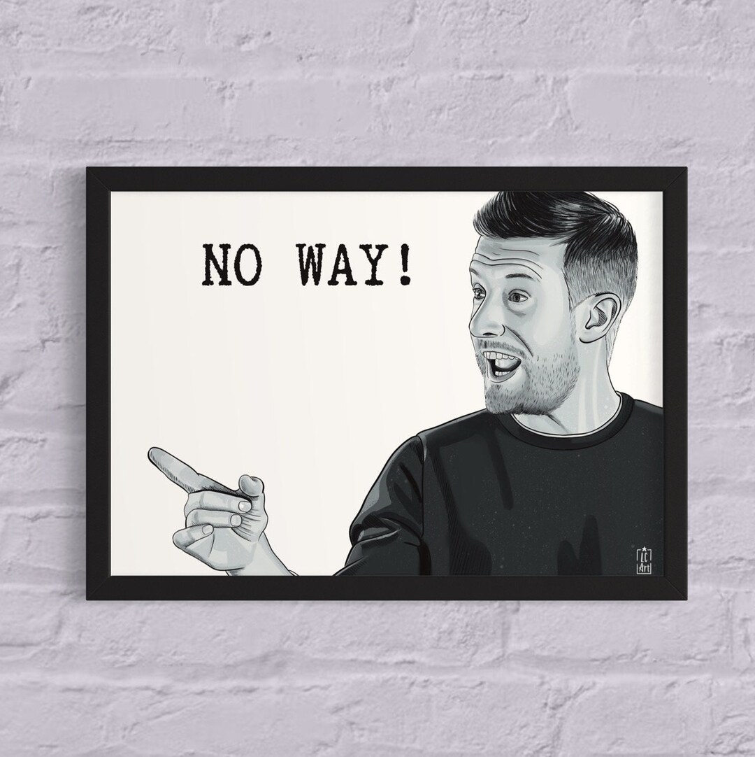 Chris Ramsey, Taskmaster, No Way Limited Art Prints, Wall Art, Room ...