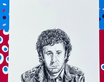 Moss and Roy the IT Crowd Art Print With Quote Room Decor - Etsy