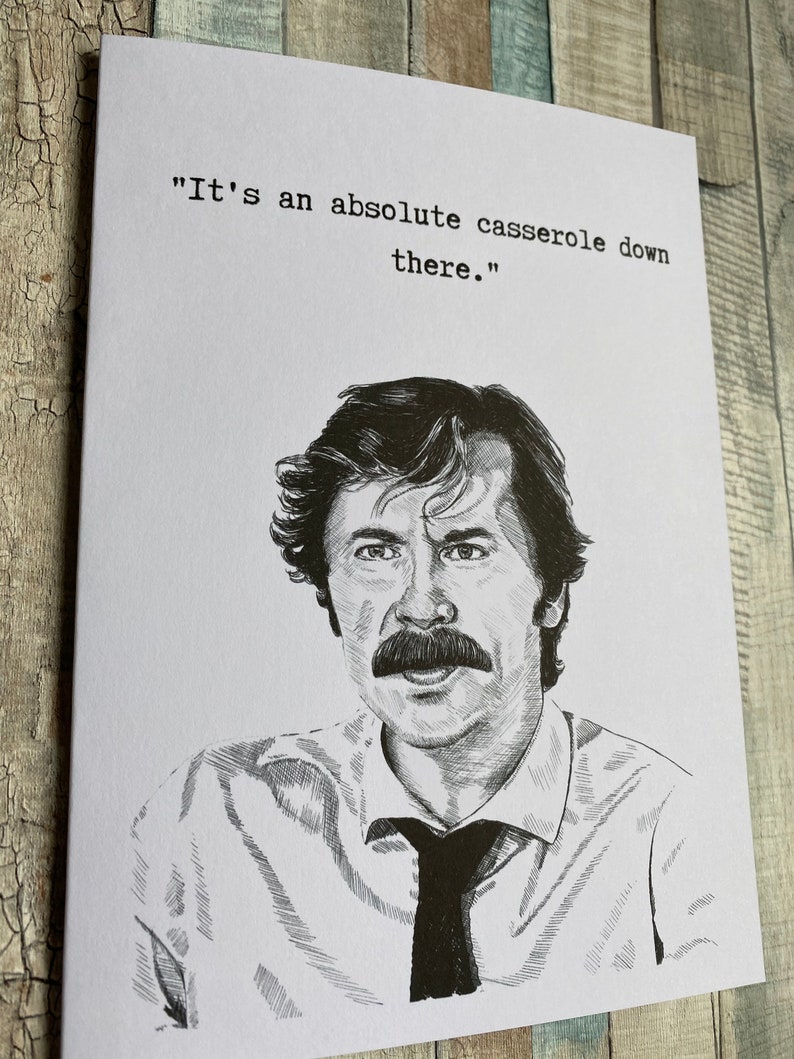 Mike Wozniak Taskmaster Greeting Card. | Etsy