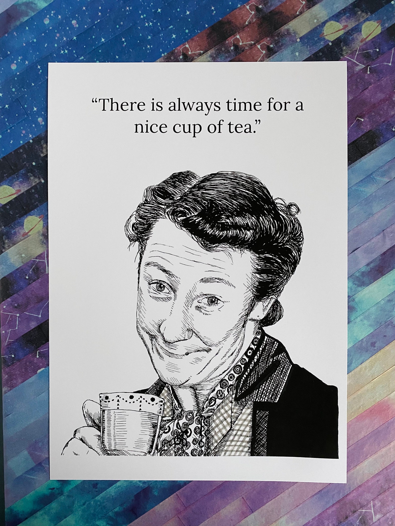 Mrs Doyle Nice Cup of Tea Father Ted Limited Print. - Etsy UK
