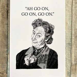 Mrs Doyle, Father Ted Art Print. - Etsy