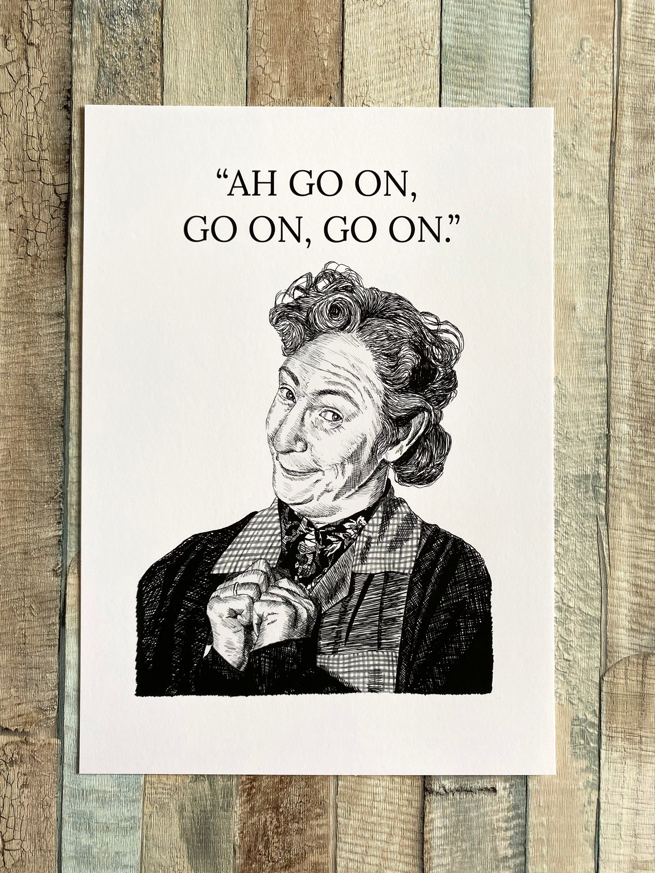 Mrs Doyle Father Ted Art Print. - Etsy