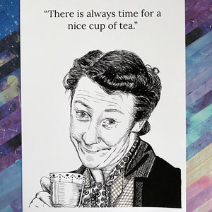 Mrs Doyle Nice Cup Of Tea Father Ted Limited Print. | Etsy