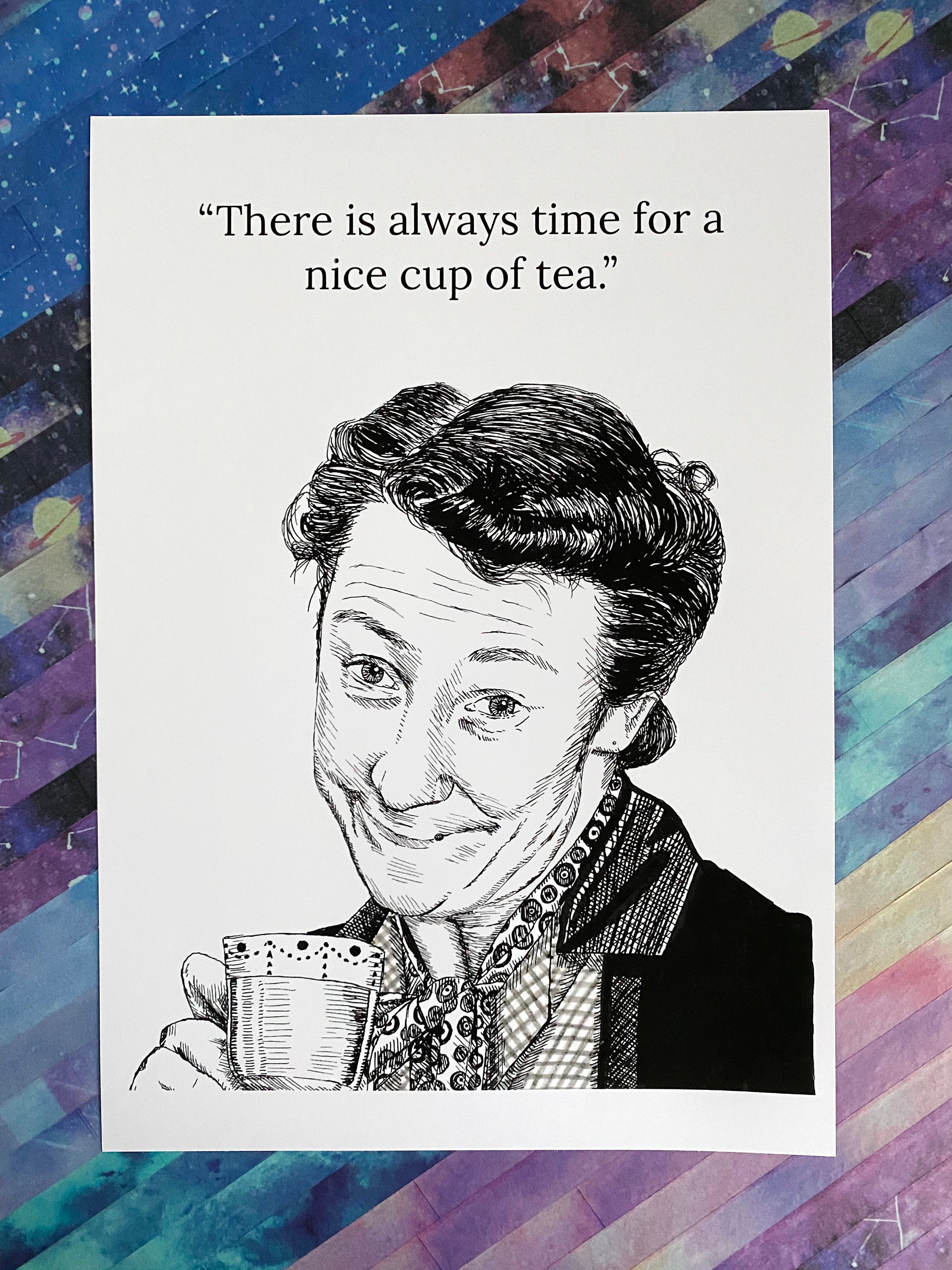 Mrs Doyle Nice Cup Of Tea Father Ted Limited Print. | Etsy