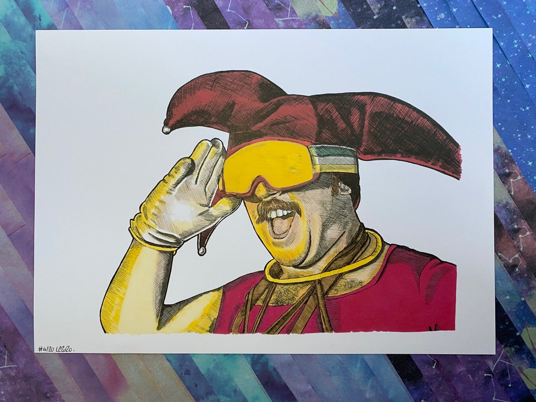 Mike Spaced Limited Art Print. - Etsy