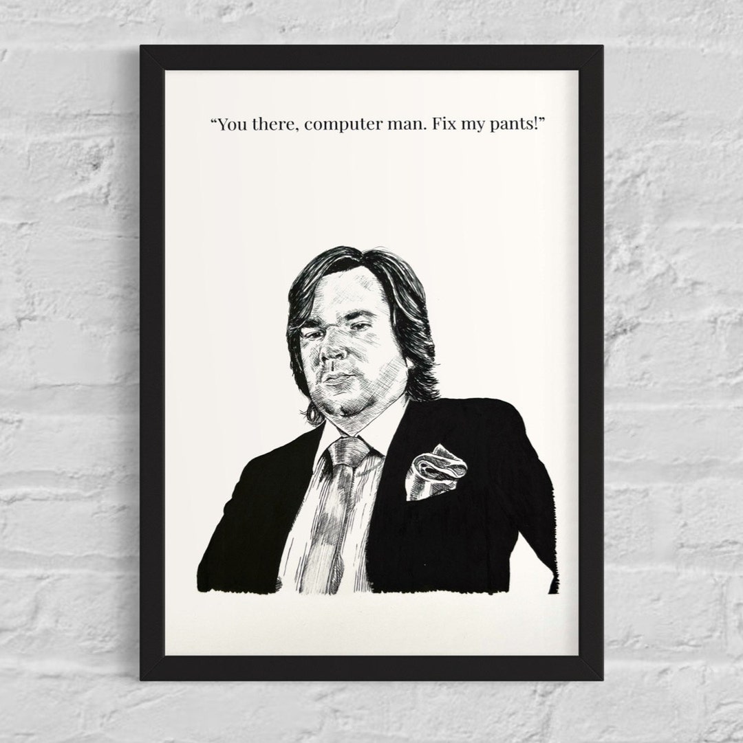 Douglas Reynholm the IT Crowd Limited Art Print. - Etsy