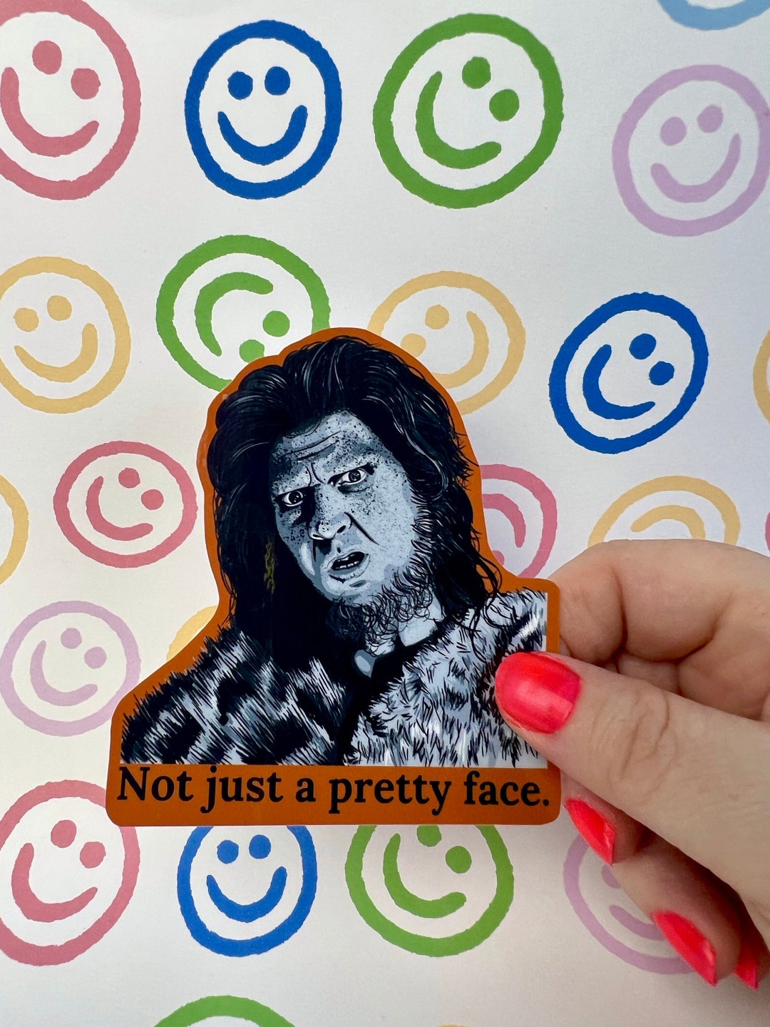 Robin, Ghosts, Not Just a Pretty Face. Vinyl Stickers and Magnets. - Etsy