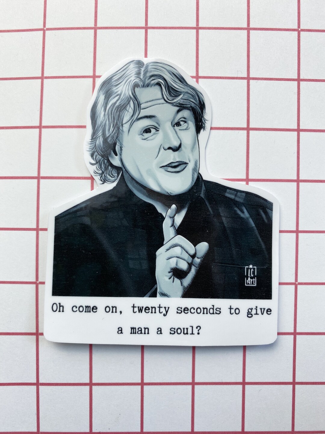 Alan Davies, Taskmaster, Vinyl Stickers and Magnets. - Etsy
