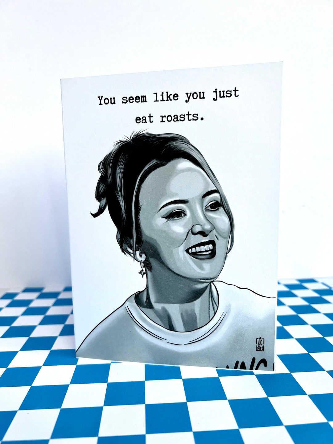 Fern Brady Taskmaster Blank Greetings Card Funny Card. - Etsy