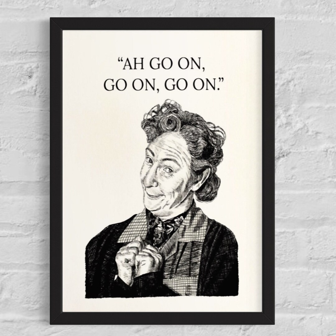 Mrs Doyle, Father Ted Art Print. - Etsy
