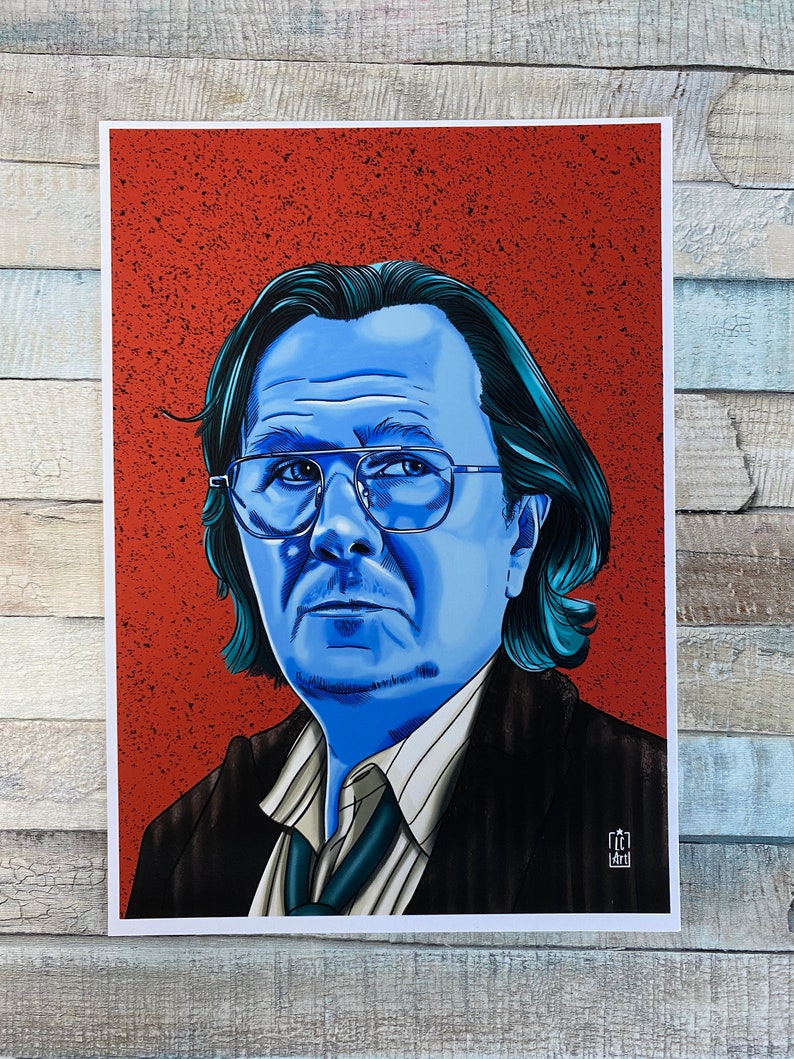 Jackson Lamb Gary Oldman Slow Horses Limited Art Prints. - Etsy
