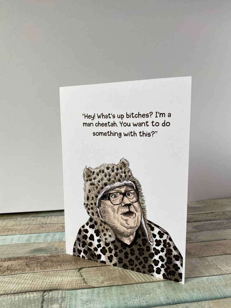 Man Cheetah Its Always Sunny in Philadelphia Blank - Etsy UK