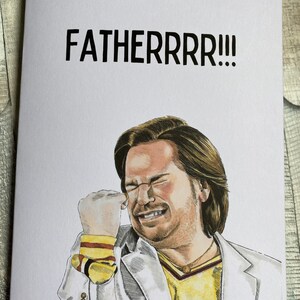 Fatherrrr IT Crowd, Douglas Reynholm, Greeting Card. - Etsy