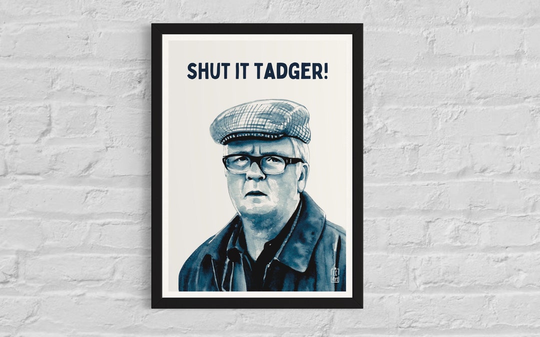 Winston, Still Game, Art Print, Comedy Wall Art. - Etsy