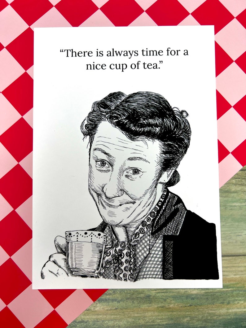 Mrs Doyle Nice Cup of Tea Father Ted Limited Print. - Etsy Israel