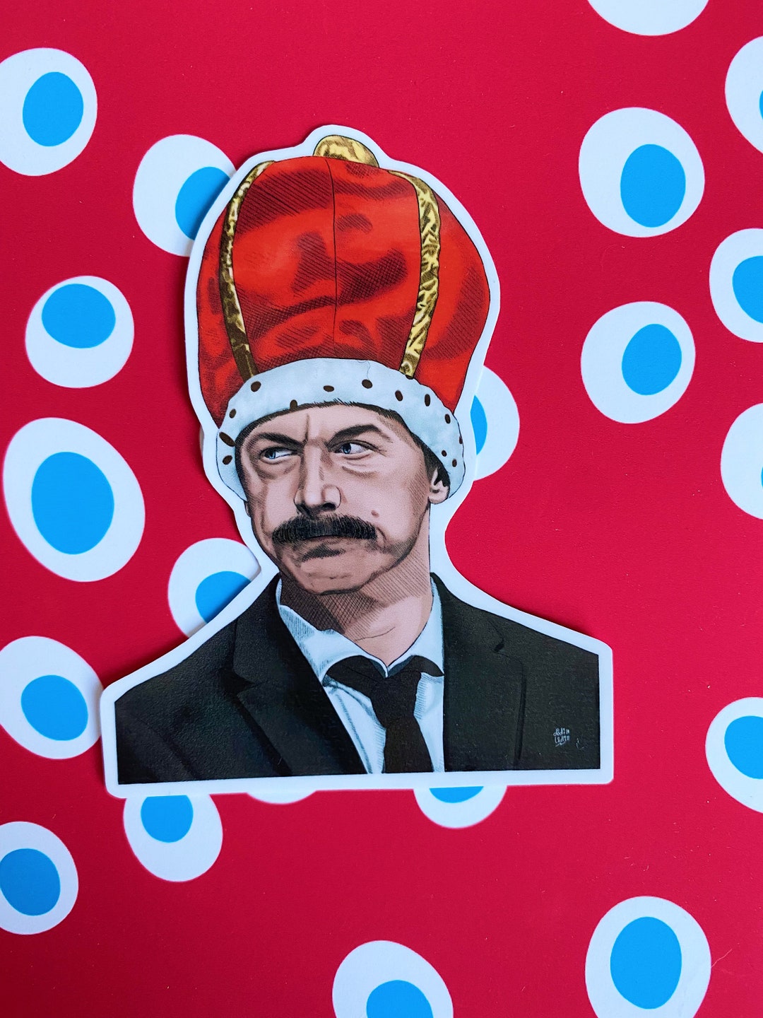 Mike Wozniak Taskmaster Vinyl Stickers and Magnets - Etsy